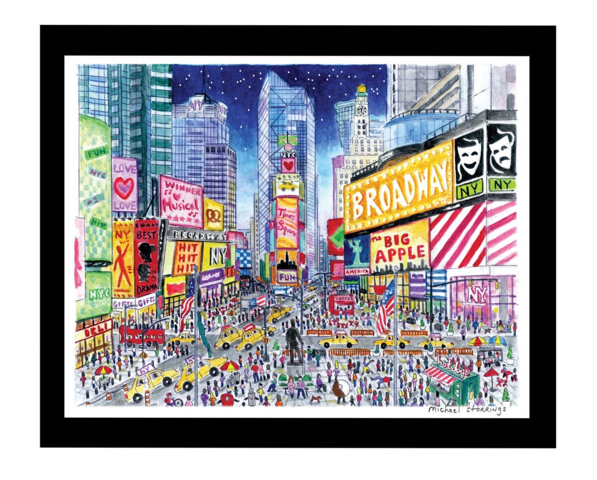 Angel Tree Print (Small) - Michael Storrings