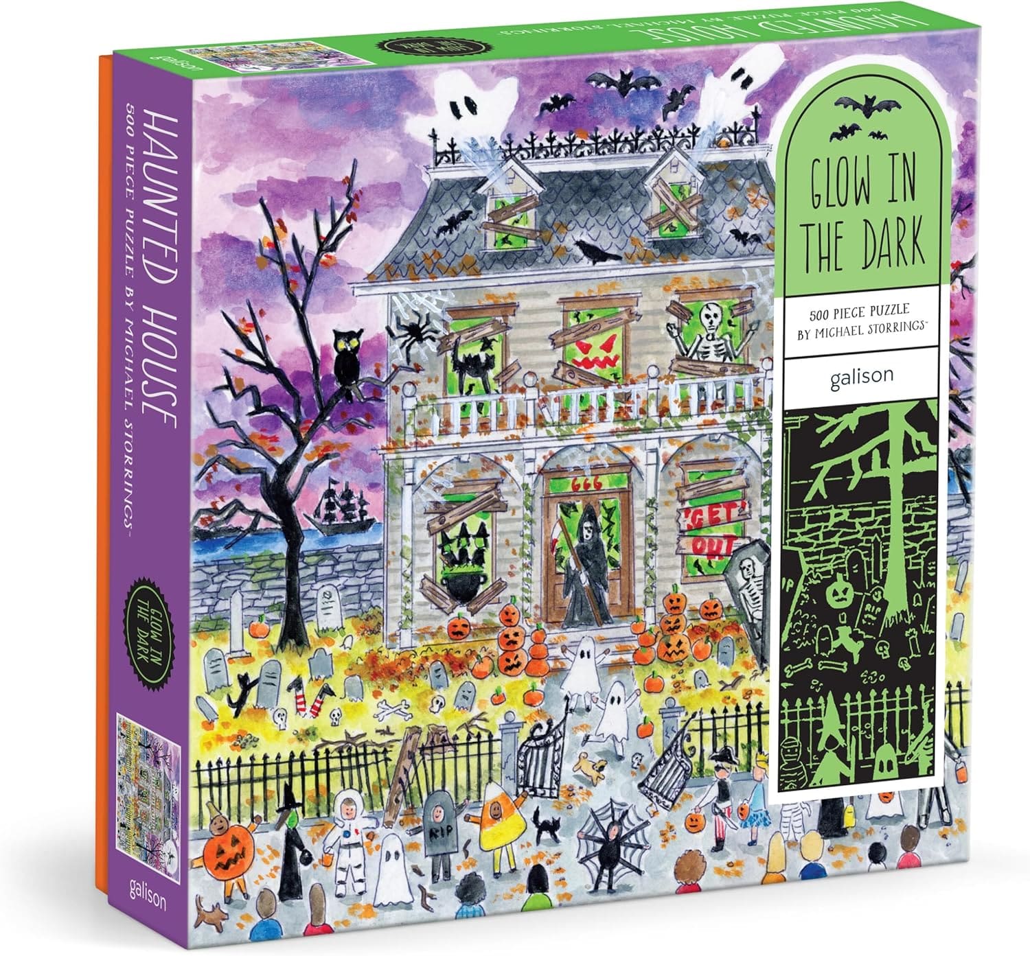 Haunted House Puzzle - Michael Storrings